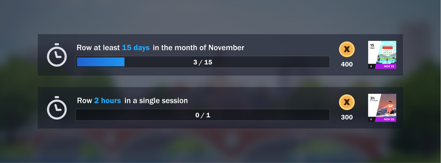 Nieuwigheden in de EXR-game - Vlaamse Roeiliga